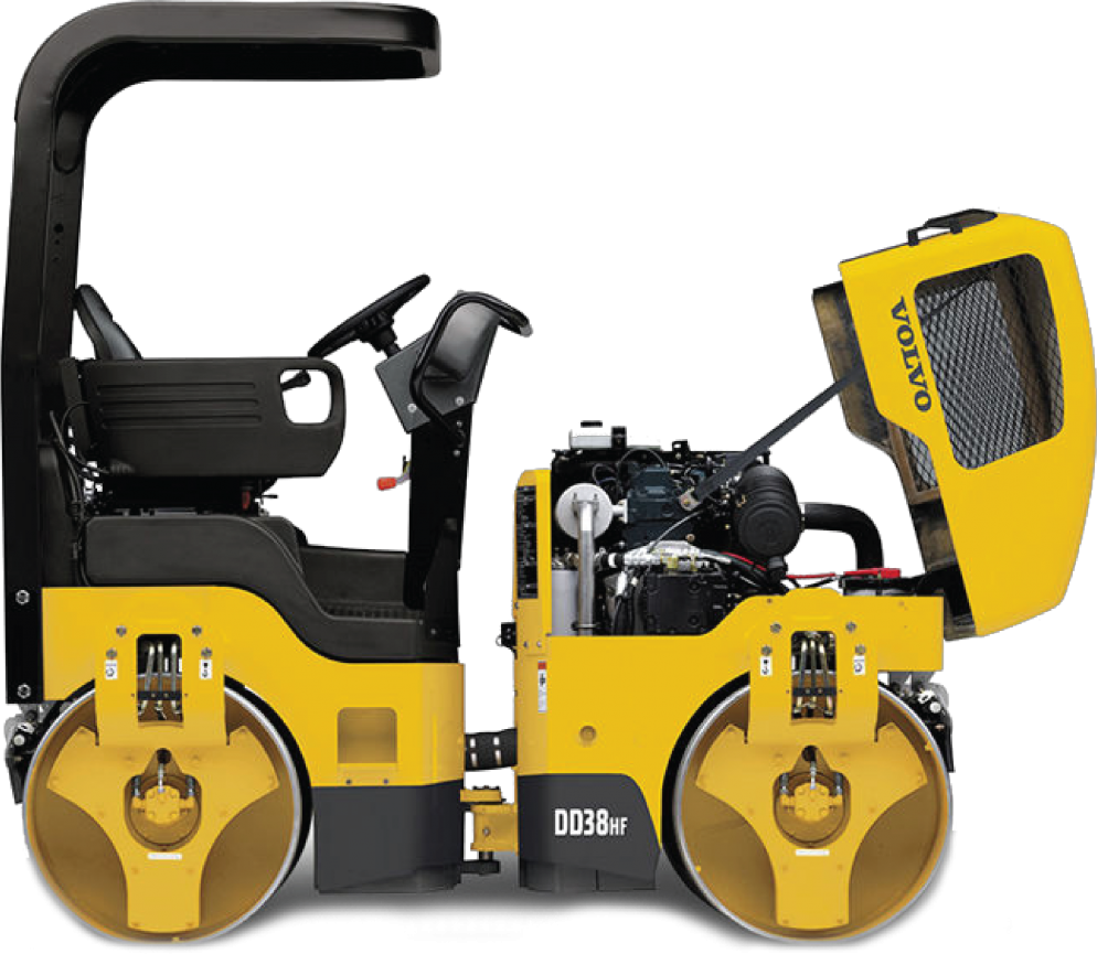 Asphalt Compactors DD38HF Volvo Parts Manual & Electrical Wiring ...