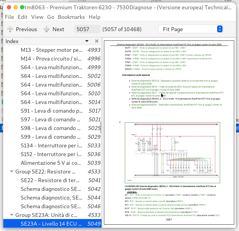 John Deere 6230 Premium, 6330 Premium, 6430 Premium, 6530 Premium, 6534 ...